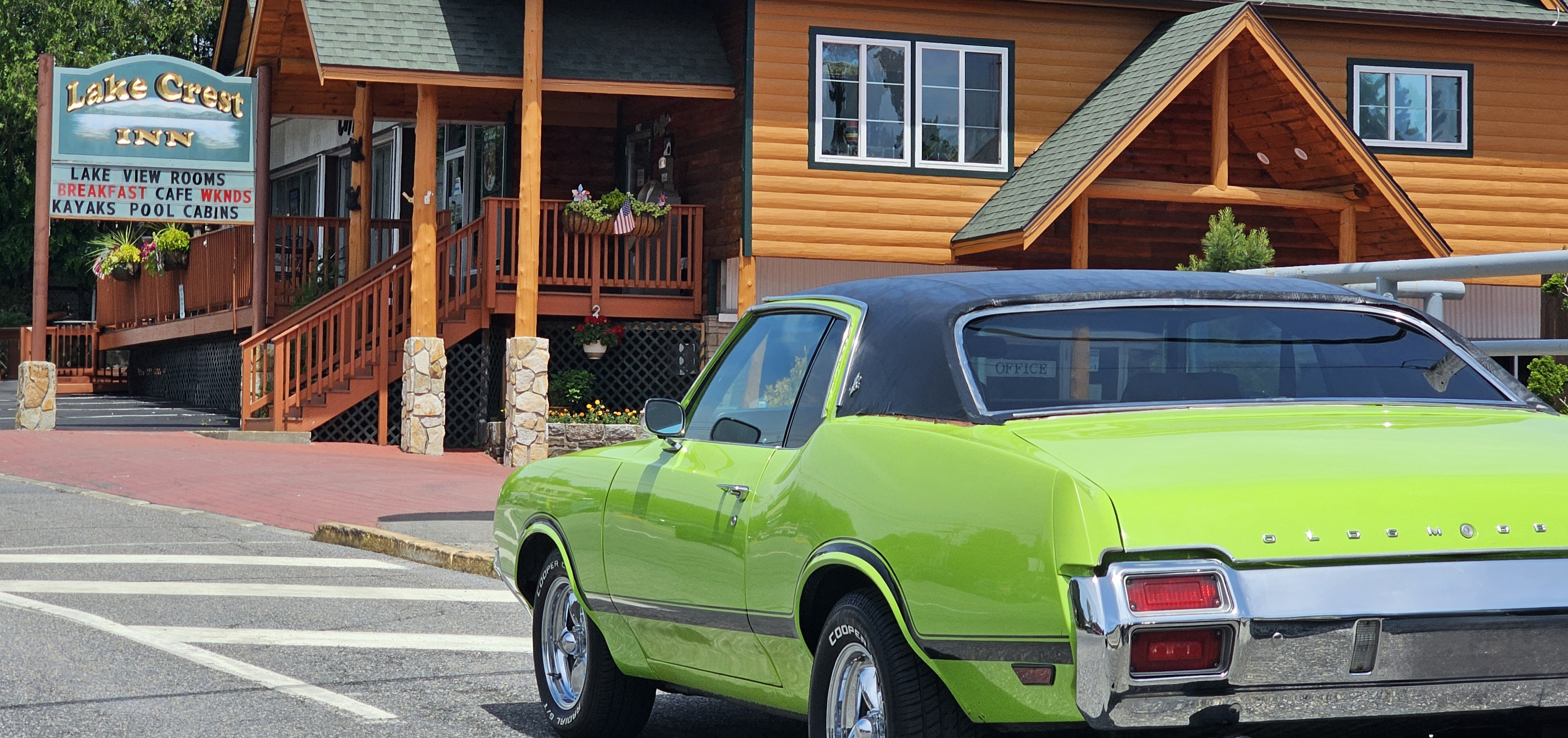 Lake George Motel Property Map | The Lake Crest Inn