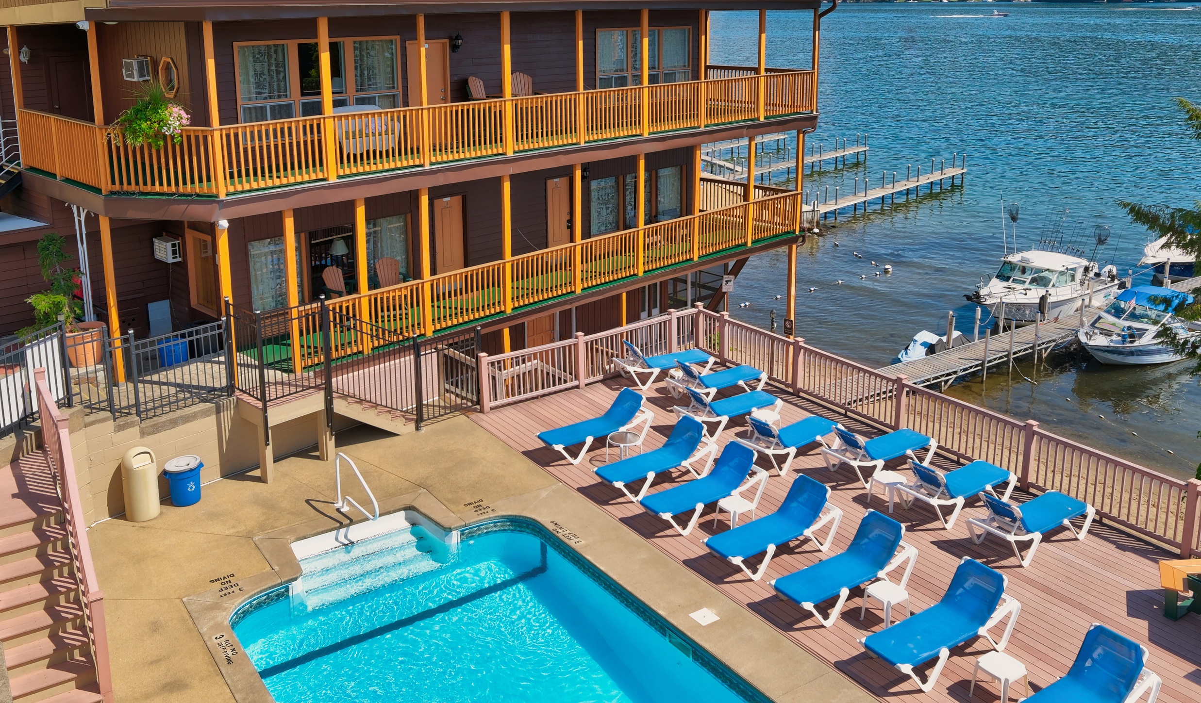 Lake George Hotel on the Water | Lake View Rooms at The Lake Crest Inn
